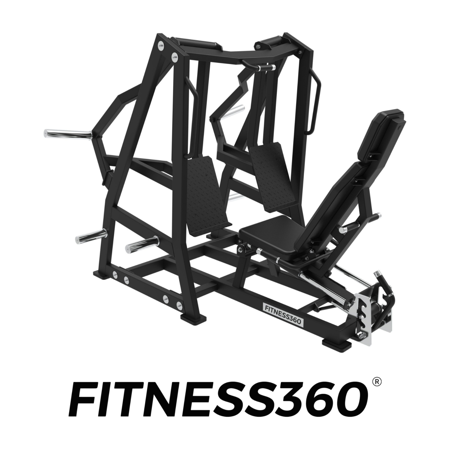 Iso-Lateral Leg Press Machine – Plate-Loaded Leg Training
