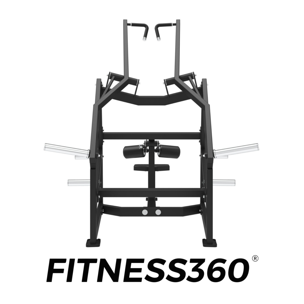 Wide Pull Down Machine – Fitness360 Plate-Loaded Back Trainer