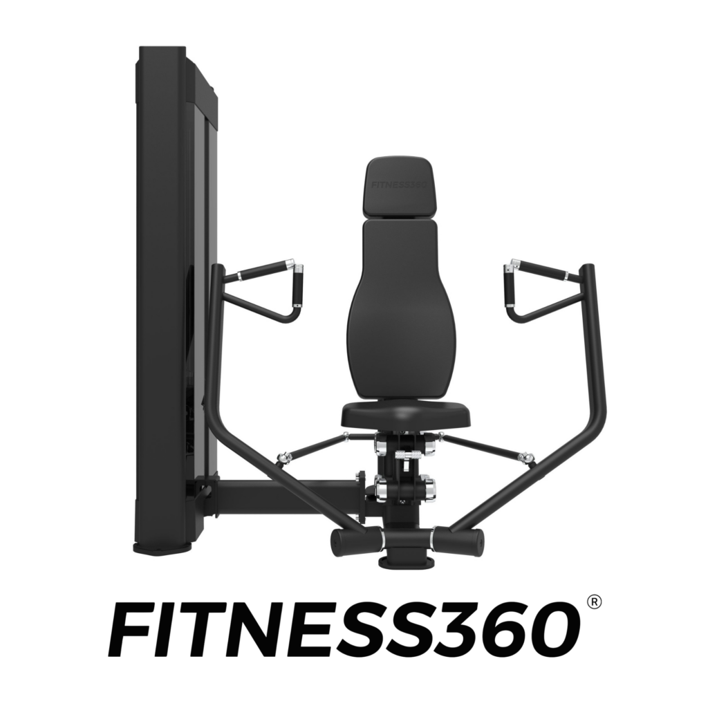 Chest Press Machine – Fitness360 Pin-Loaded Strength Trainer