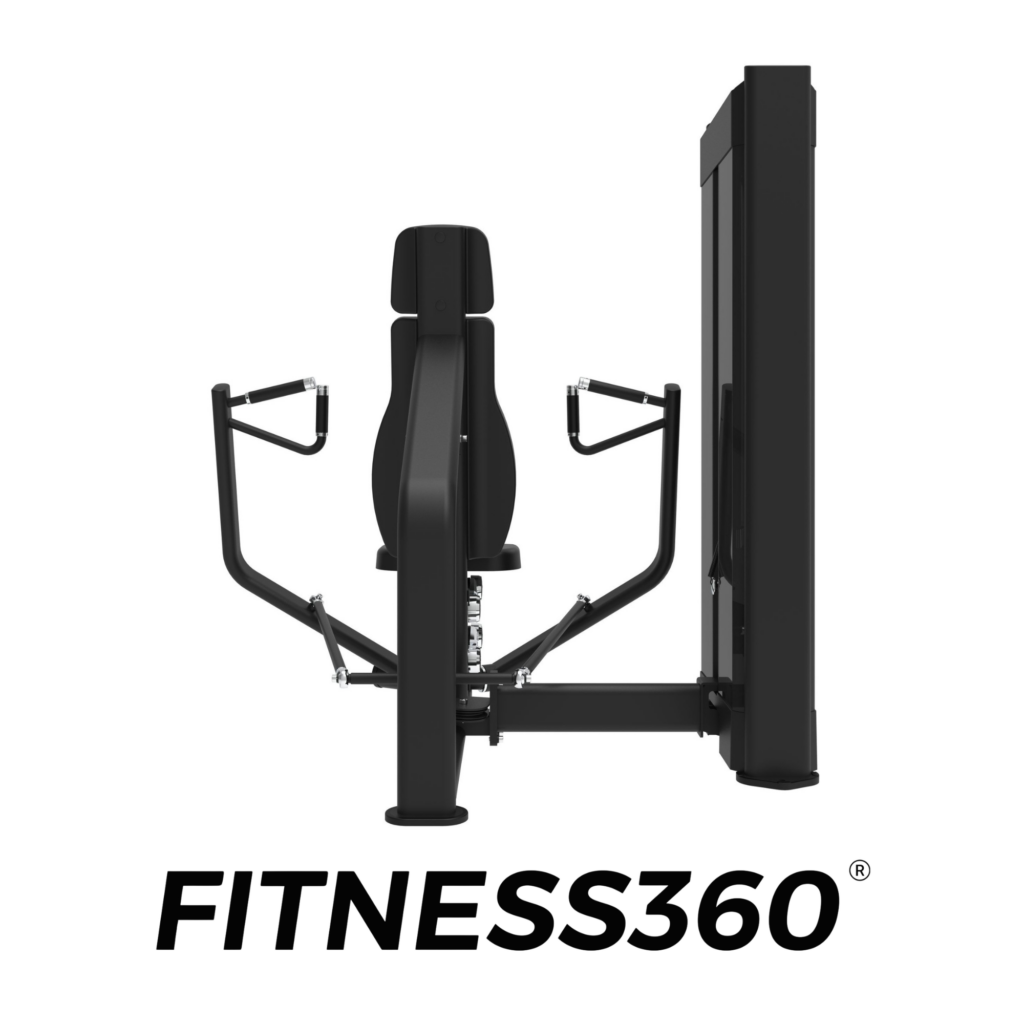 Chest Press Machine – Fitness360 Pin-Loaded Strength Trainer